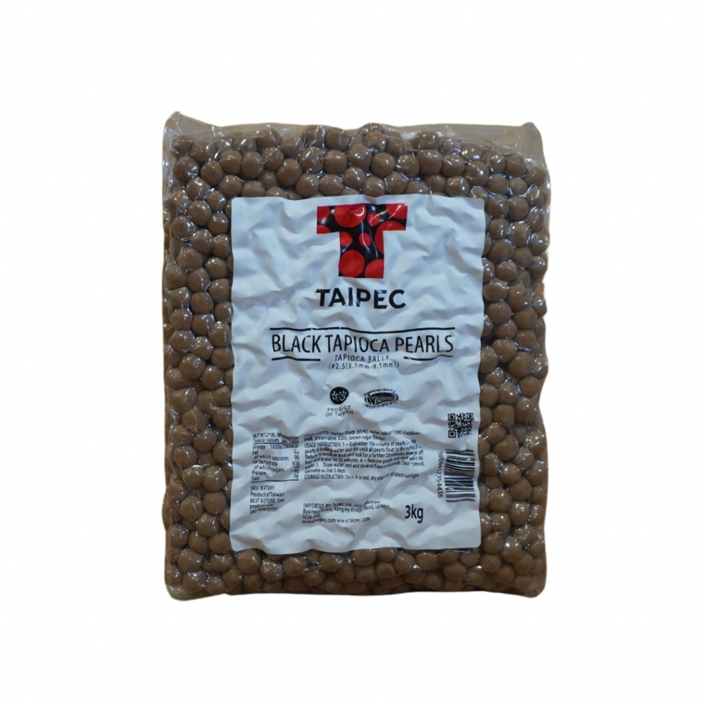 Black Tapioca Pearls 3kg